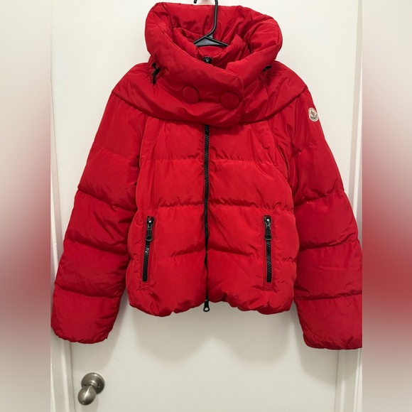 Moncler | Jackets & Coats | Moncler Vibrant Red Women Jacket | Poshmark